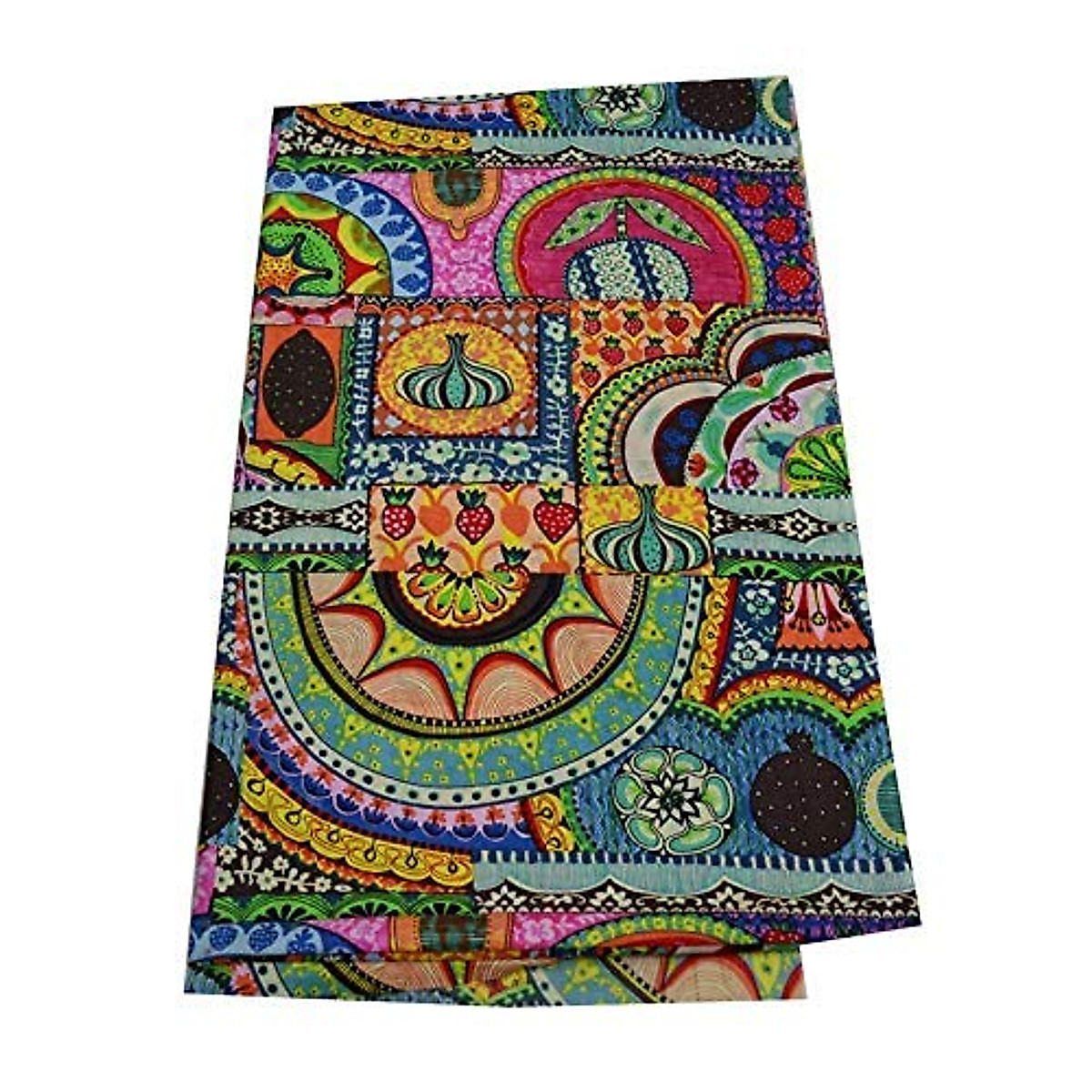 V Vedant Designs Hand Block Printed Indian Natural Cotton Jaipuri Print Sanganeri Kurti Print Fabric by 5 Yard