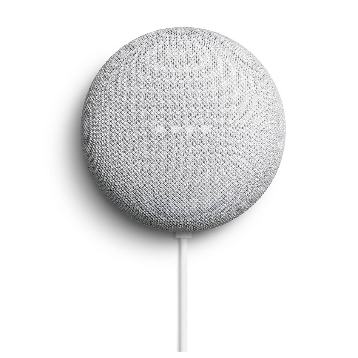 Google Nest Mini 2nd Generation Smart Speaker with Google Assistant - Chalk (Renewed)