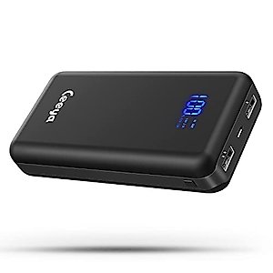 Ceeya Portable Charger 26800mAh Power Bank,Battery Phone Charger with 2 outlets & LED Display,Cell Phone External 5V Battery Pack Compatible with iPhone,Smartphones and More.(USB-C for Input ONLY)