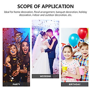 VALICLUD 24pcs Simulation Blade Artificial Leaf Party Artificial Leaves Golden Palm Leaves Floral Arrangement Leaf Picks Monstera Decor DIY Wreath Craft Supply Wedding Banquet Plastic Vase