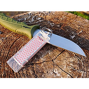 Diamond Machining Technology (DMT) Diamond Mini-Sharp Portable Pocket Fine Grit Sharpener (F70F)