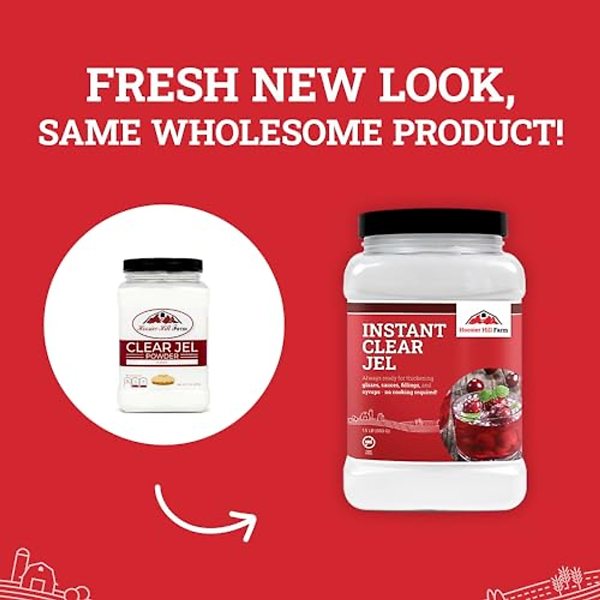 Hoosier Hill Farm Instant Clear Jel, 1.5LB (Pack of 1)