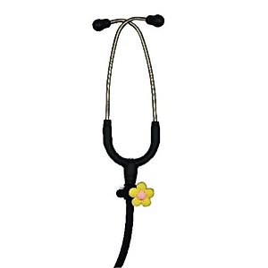 Stethoscope Charms - Yellow Flower - Medical Gift