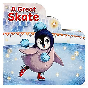 Zamboni Stories on Ice- Wheeled Board Book Set, 3-Book Gift Set With Rolling Truck Slipcase for Toddlers Ages 1-5 (Roll & Play Stories)