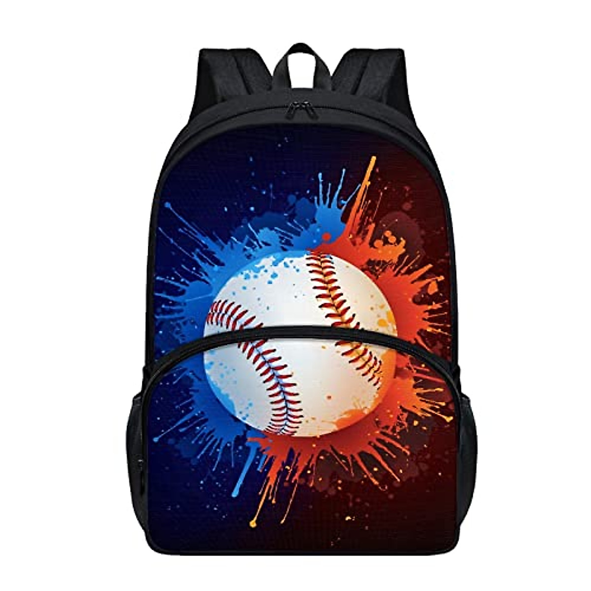DMOYALA Ice and Fire Football Backpack for Girls Elementary School Kid Bookbag Aesthetic Preppy Girls School Bag Book Bag Laptop Daypack Rucksack