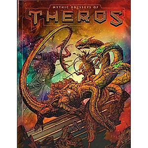 D&D RPG: Mythic Odysseys of Theros Hard Alternate Cover