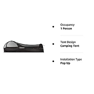 L RUNNZER Pop-Up Single Mosquito Tent, Mosquito Camping Net for Sleeping Outdoor Camping Traveling