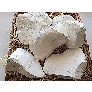UCLAYS KAMENKA edible Chalk chunks (lump) natural for eating (food), 8 oz (220 g)