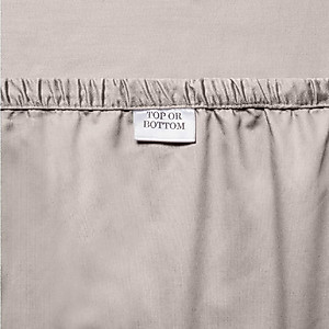 threshold Performance Sheet Set Solids (400 Thread Count) - Gray, Twin