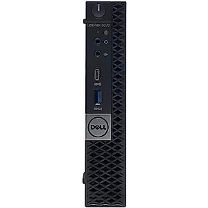 dell Optiplex 5070 Micro MFF Desktop PC Intel i5-9500T, 16GB DDR4 New 1TB M.2 NVMe SSD, WiFi BT HDMI New KB & Mouse Windows 11 Pro (Renewed)