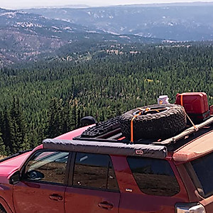 ARB 4x4 Accessories 814409 Rooftop Retractable Awning with Led Light Strip Included 2000x2500mm 6.5x8.2 Feet, Ideal for Camping, Outdoor Trips, Travel, Teardrop, RV, Camper, 4x4 and SUV