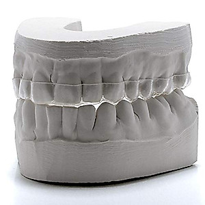 Custom Ultra Thin Dental Day Guard for Teeth Grinding and Clenching - Pro Teeth Guard. 110% Money Back Guarantee. (Female)