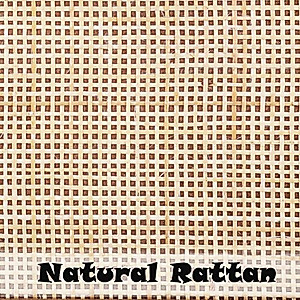 PHI VILLA Sideboard Buffet Cabinet with Storage Console Table Woven Rattan Cabinet Coffee Bar Kitchen Dining Room Living Room Storage Cabinet Accent Cabinet with Doors and Drawers