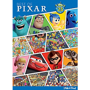 Best of Pixar Look and Find Activity Book - Includes Toy Story, Cars, and More! - PI Kids