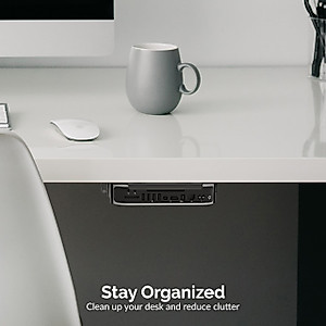 SABRENT Mac Mini VESA Mount/Wall Mount/Under Desk Mount [Black] (BK-MABM)