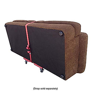 SNAP-LOC 1200 LB Professional E-Track Dolly RED