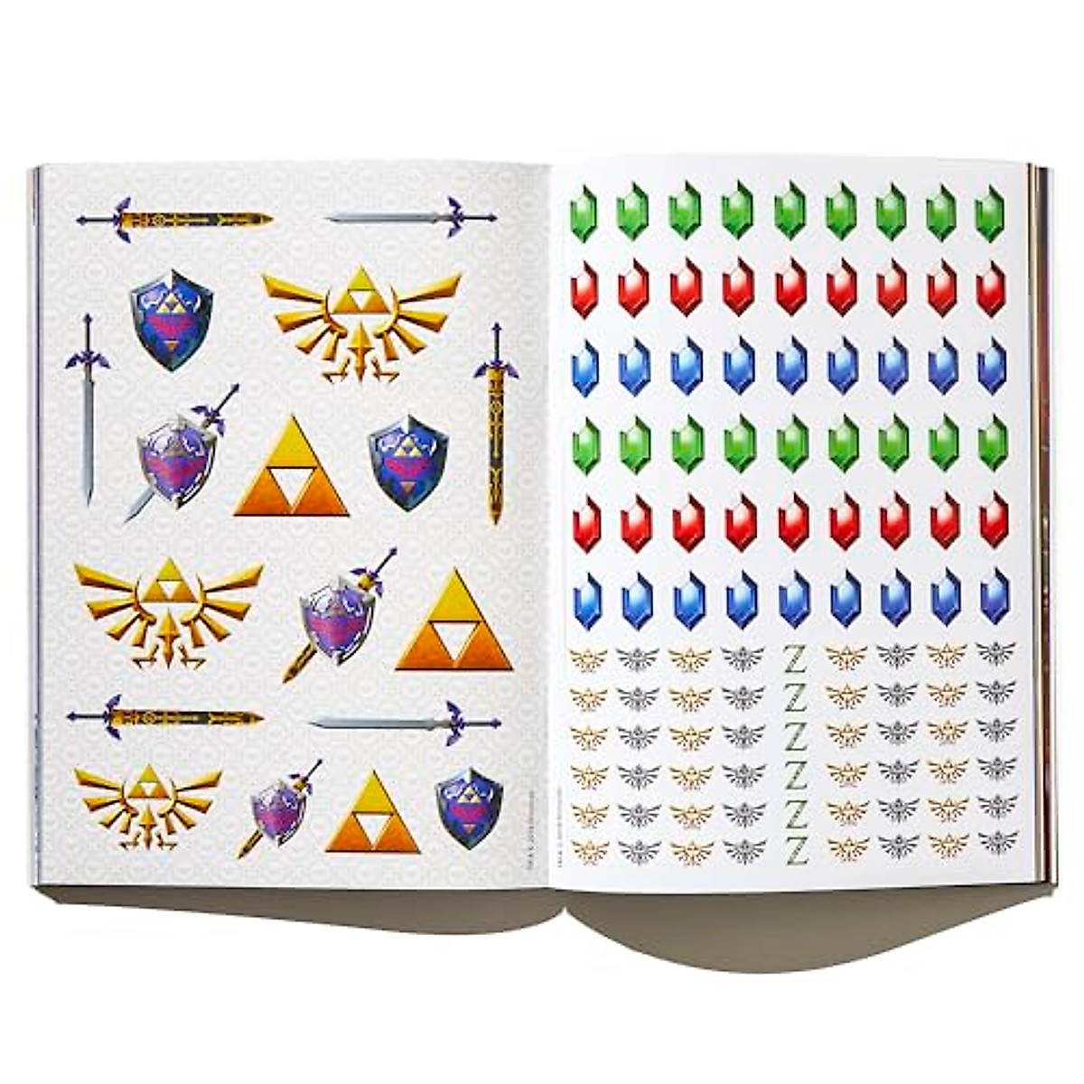 The Legend of Zelda Official Sticker Book (Nintendo®): Over 800 Stickers!