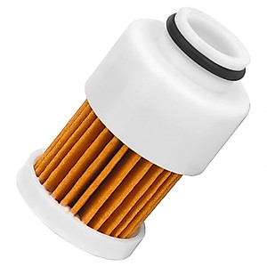 68V-24563-00-00 Fuel Filter Outboard models Compatible With Yamaha 50HP 60HP 75HP 90HP 115HP 4 Stroke Mercury 881540 Sierra 18-7979 For Mercury filter 3 Microscopic OE Filtration Rating(Pack of 3)