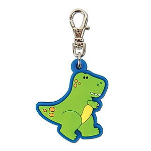 Stephen Joseph Boys Dinosaur Carry All Bag with Zipper Pull Charm