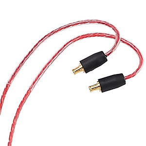 Qinlorgo Audio Extend Cord, Stable Signal Smooth Ergonomic Strong Corrosion Resistance Headphone Audio Cable for CKR90 CKR100 LS50 LS70 for E50 E70 LS200 LS300 LS400