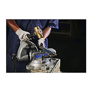 Wilton Tradesman Bench Vise, 6-1/2" Jaw Width, 6" Max Jaw Opening, 4" Throat (Model 1765)