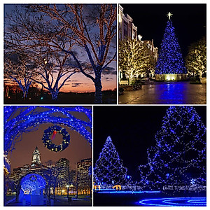 Liwarace Chiristmas Decortions Solar Lights Outdoor Solar Neon Light RGB 12m 100 Led String Lamp Festival Deco for Wall Yard Garden Porch Home Fence Lights Landscape Lighting Pond Pool Outdoor Decoration