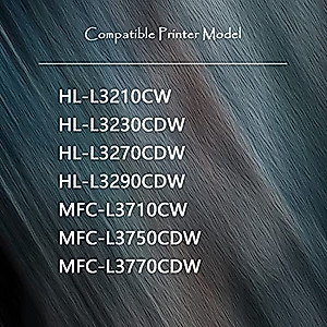 (10 Pack, Extra Black) TG Imaging Replacement for Brother TN227 Toner Cartridge (4B|2C|2Y|2M) High Yield for HL-L3290CDW HL-L3210CW HL-L3230CDW HL-L3290CDW Toner Printer