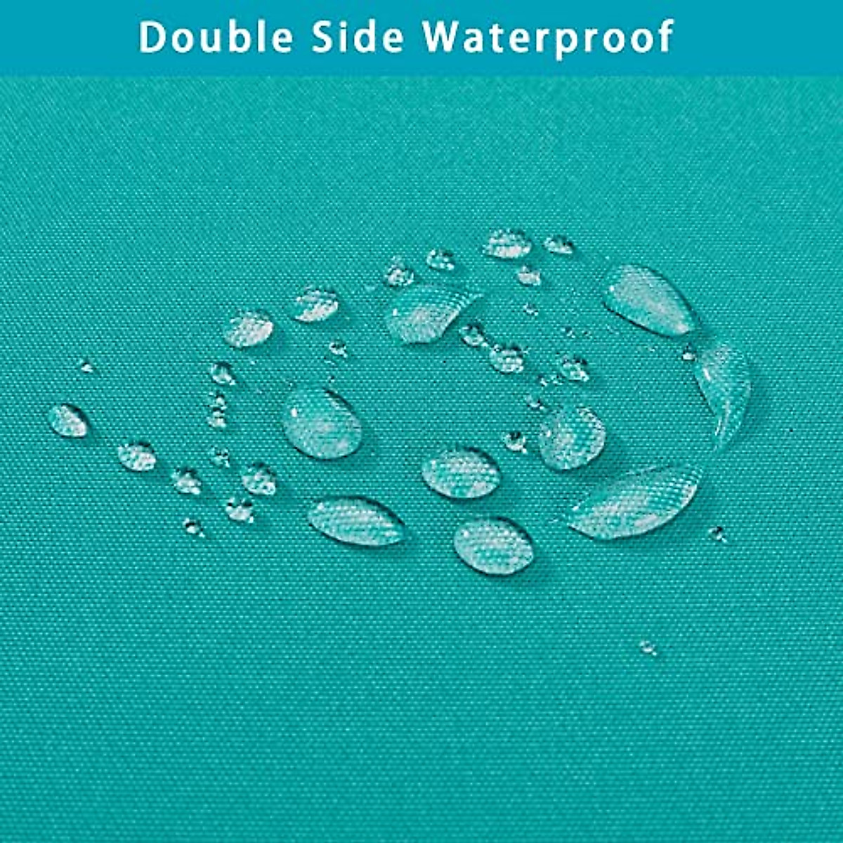 idee-home Patio Chair Cushion for Outdoor Furniture 22x22x4 in, Outdoor Seat Cushion Replacement Patio Seat Cushions Chair Pad with Ties, Outdoor Chair Cushion Set of 2 Waterproof Swing Cushion