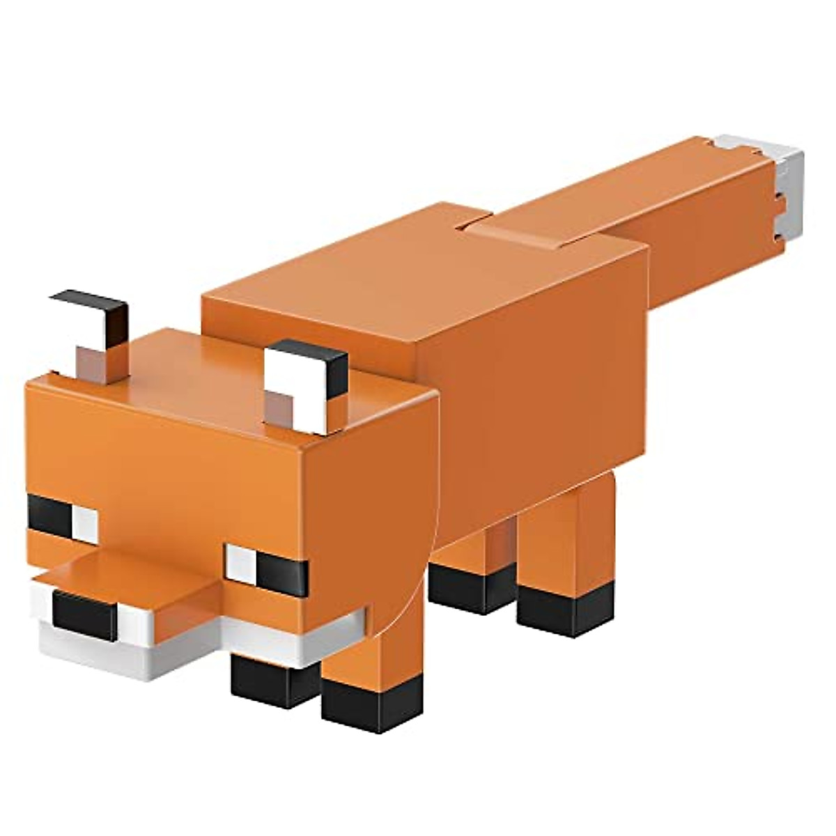 Mattel Minecraft Fox Action Figure, 3.25-in, with 1 Build-a-Portal Piece & 1 Accessory, Building Toy Inspired by Video Game, Collectible Gift for Fans & Kids Ages 6 Years & Older
