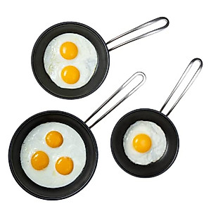 Küchenprofi Capri Stainless Steel Nonstick Mini Fry Pan/Skillet Perfect for Making 1 Egg, 5.5"