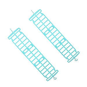 Didiseaon 4 pcs Laundry Doll Clothes for Multifunctional Stand Zeraora Balcony Dry Drying Rack Hanger Windproof Adjustable Pillow Cloth Indoor Outdoor Green Practical