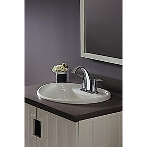 Bathroom Faucet by KOHLER, Bathroom Sink Faucet, Alteo Collection, Centerset Faucet, Polished Chrome, K-45100-4-CP