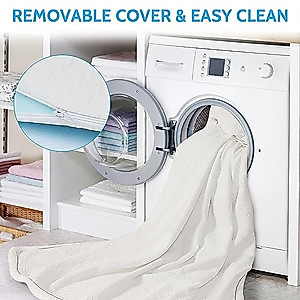 Swbvs King Mattress, 3 Inch Memory Foam Firm King Size Mattress with King Bed Mattress in a Box Pressure Relief & Supportive King Size Mattress