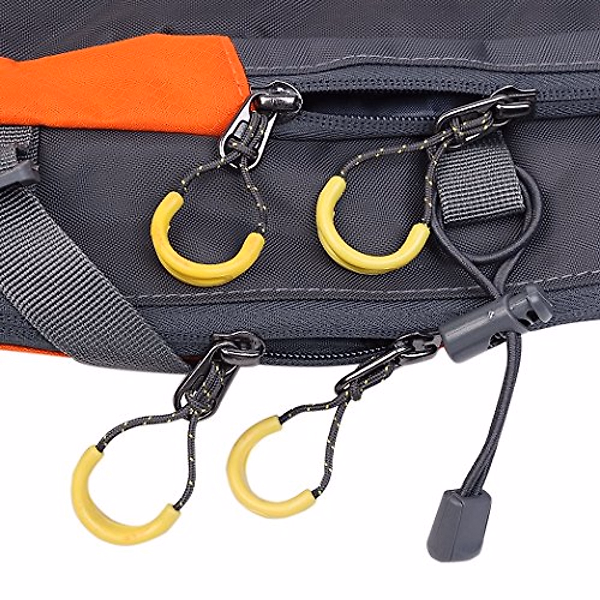 SUGOIDAN Hiking Backpack Waterproof Travel Fishing Climbing Camping 60L Hiking Daypack (Orange)