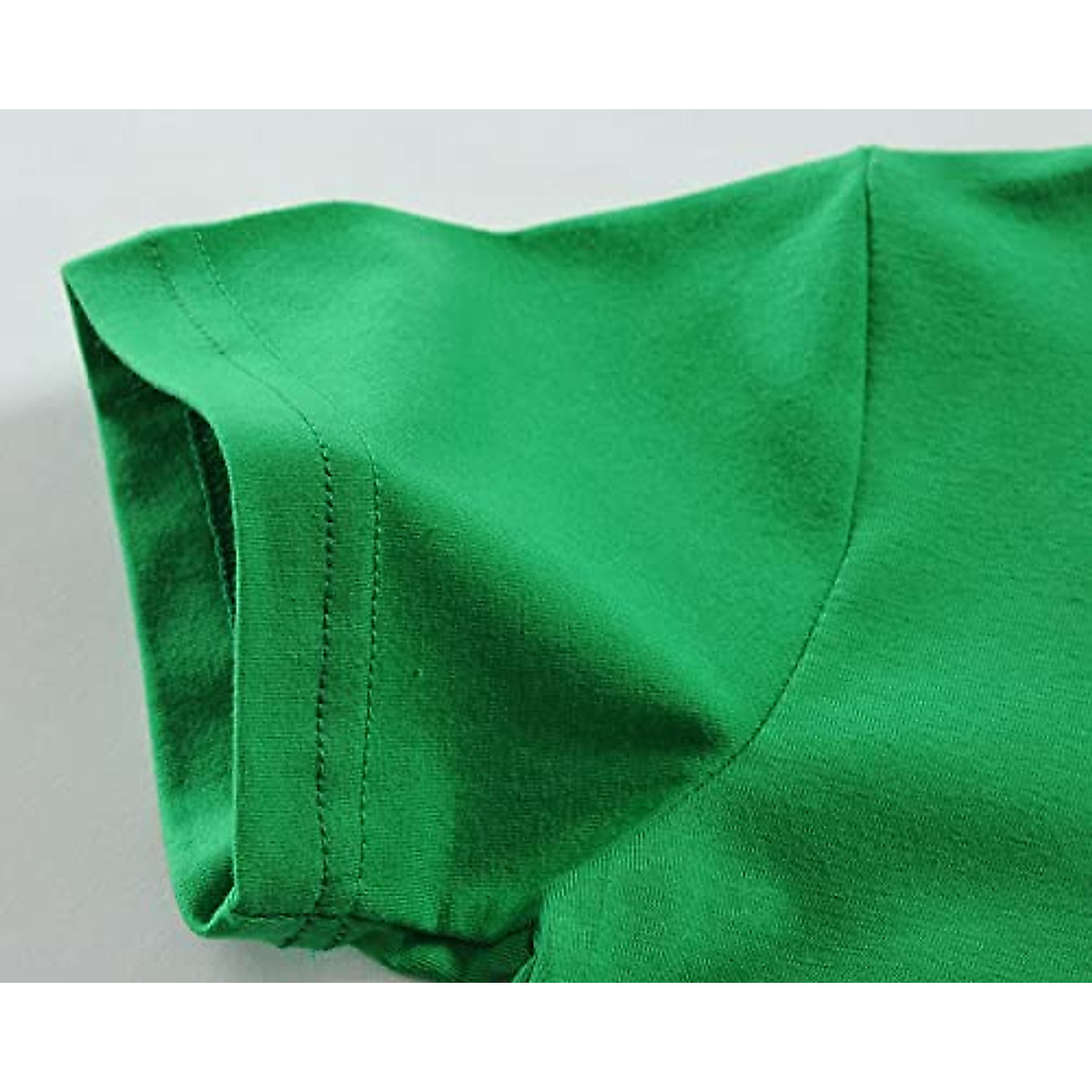 Toddler Boys St. Patrick's Day T-Shirt Unisex Short Sleeve Truck Loads of Luck T-Shirt Kids Boys Tops 4T