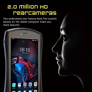 Airshi 7 Inch Dual Screen Baby Tablet Kids Tablet Plug Travel Home (US Plug)