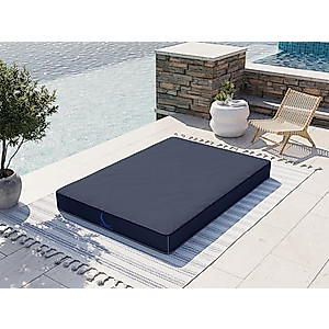 Mielmooncare 7-Inch Waterproof No-Springs Bed Mattress Eco-Barrier,Clean&Body,Supportive Spinal,Indoor-Outdoor Friendly,Flippable,One Breeze Comfort (Twin XL 39x79, 7 ")