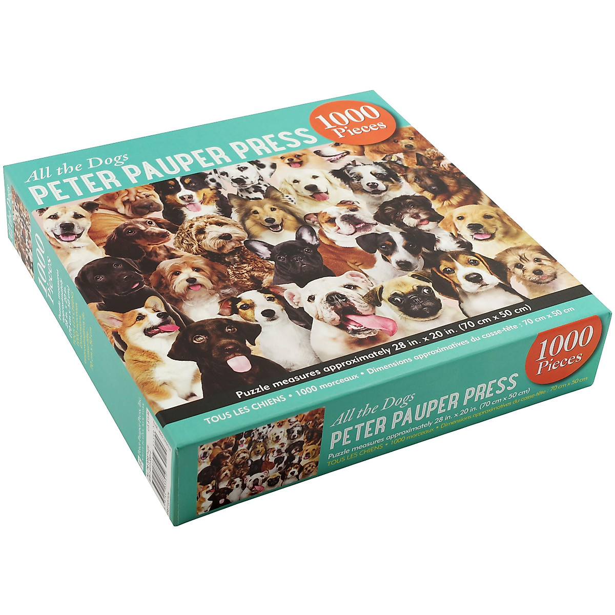 PETER PAUPER PRESS All The Dogs 1000 Piece Jigsaw Puzzle