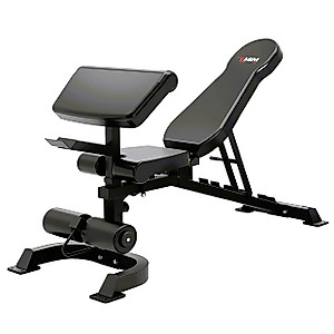 MiM USA Pro Master 1001, Smith Machine & Functional Trainer Home Gym, All-in-One Gym Machine, Adjustable Weight Bench, Preacher Curl & Complete Accessories