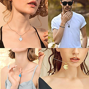 Custom BFF Necklace for 7 Personalized Puzzle Matching Best Friend Friendship Family Necklaces Memory Jewelry Gifts for Sister Women