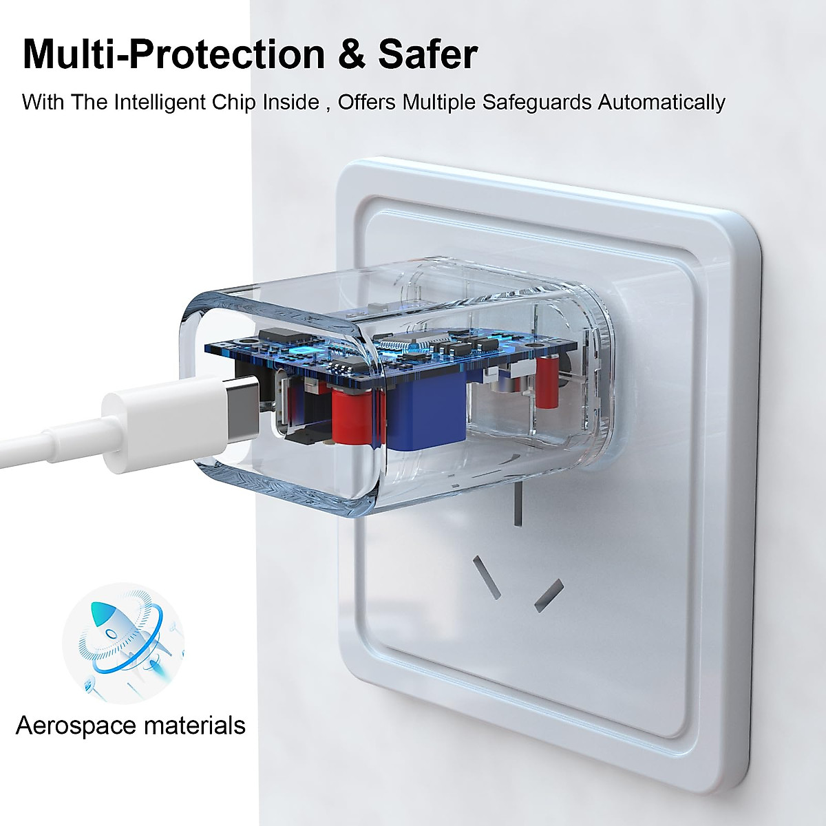 3Pack iPhone 14 13 Fast Charger [MFi Certified], iGENJUN 20W PD USB C Wall Charger with 6FT USB C to Lightning Cable Fast Charging Adapter Compatible with iPhone 14/14 Pro Max/13/XS/XR/X-White