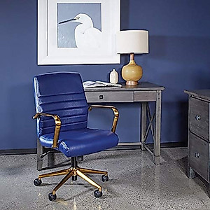 OSP Home Furnishings Baldwin Office Chair, Cream