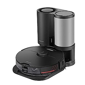 roborock S7 MaxV Plus Robot Vacuum and Sonic Mop with Auto-Empty Dock, ReactiveAI 2.0 Obstacle Avoidance, Real-Time Video Call, 5100Pa Suction, Perfect for Pet Hair