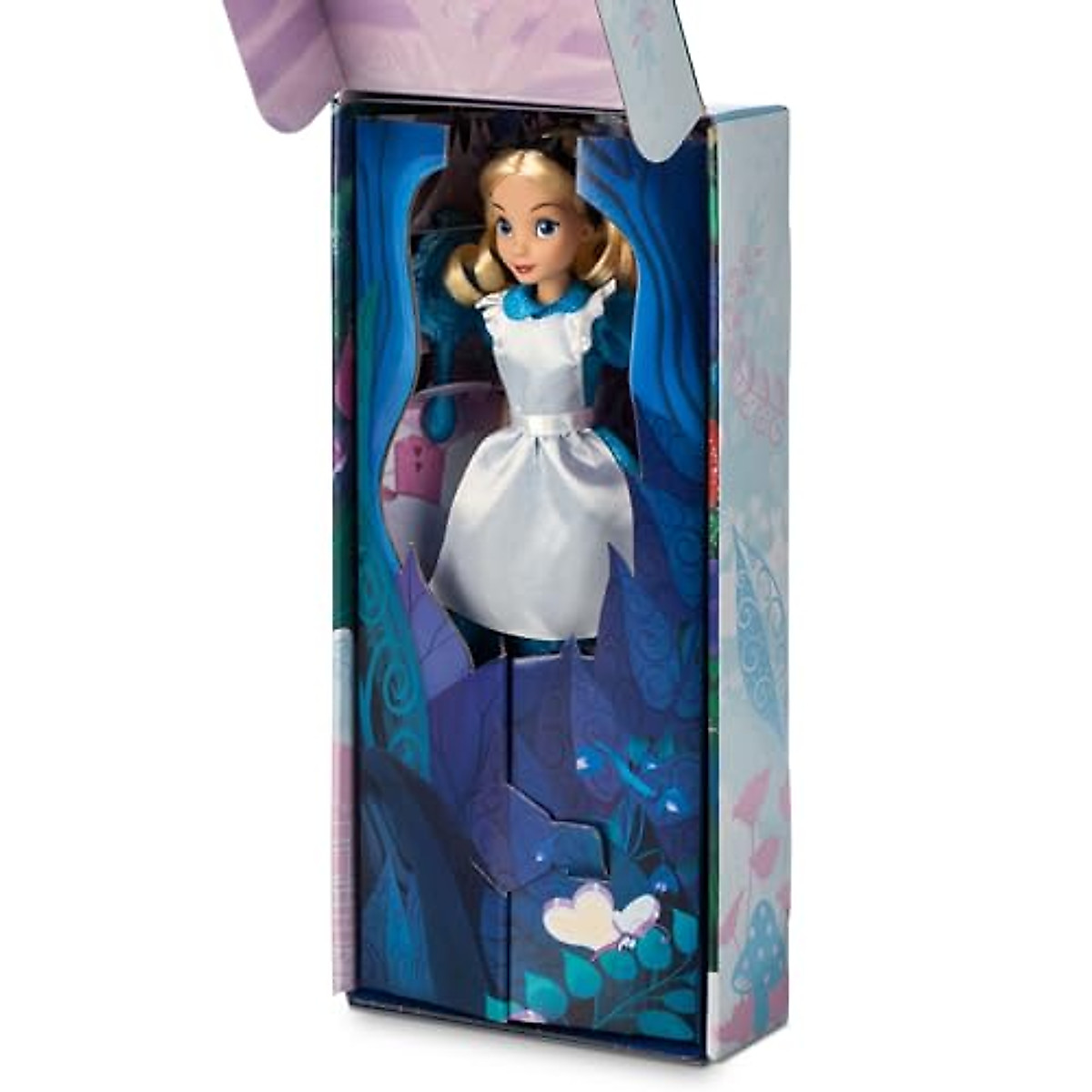 Disney Store Official Alice Classic Doll from Alice in Wonderland - 10-Inch - Detailed Design Recapturing Movie Magic - Perfect for Fans & Collectors