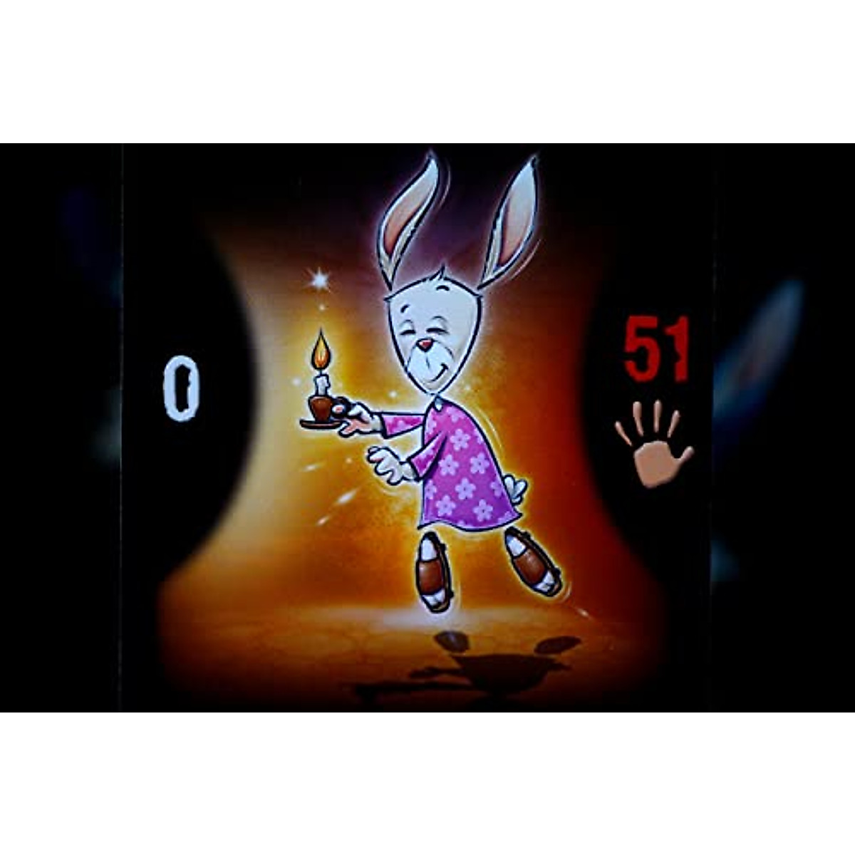 Pandasaurus Games The Mind Extreme - Twice The Speed, Synchronized and Backwards - Family-Friendly Board Games - Adult Games for Game Night - Card Games for Adults, Teens & Kids (2-4 Players) , Black