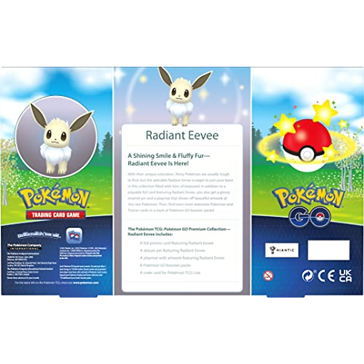 Pokemon TCG: Pokemon GO Premium Collection - Radiant Eevee