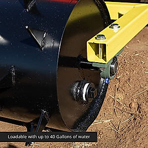 BOTARO Titan Attachments 5 FT Drum Spike Aerator Category 1 and 2, 3 Point