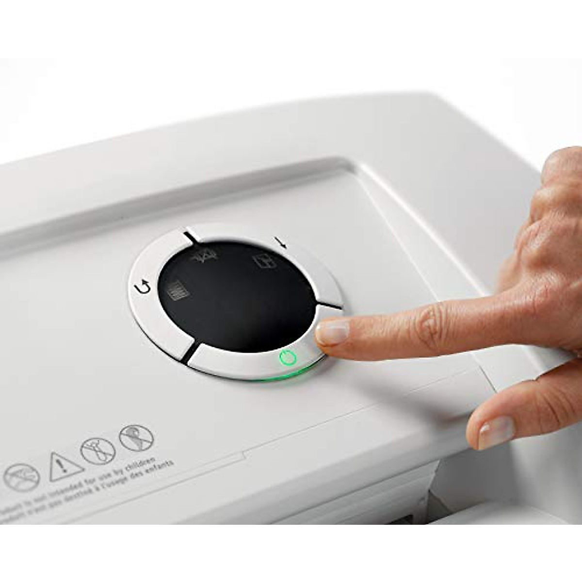 Dahle 50464 Oil-Free Paper Shredder w/Jam Protection, SmartPower, German Engineered, 24 Sheet Max, Security Level P-4, 3-5 Users