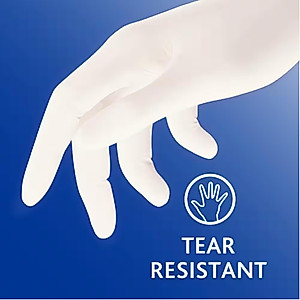 PLAYTEX Multi-Purpose White Latex Gloves, 1-Size Fits Most 60 Count (Pack of 1)