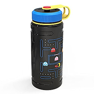 Pac-Man 818246 24 oz Stainless Steel Vacuum Insulated Water Bottle